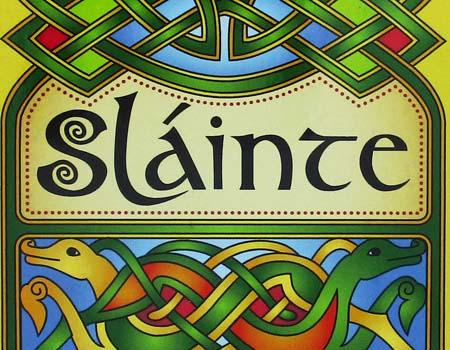 Clara Crafts Slainte Coaster – Siopa An Carn